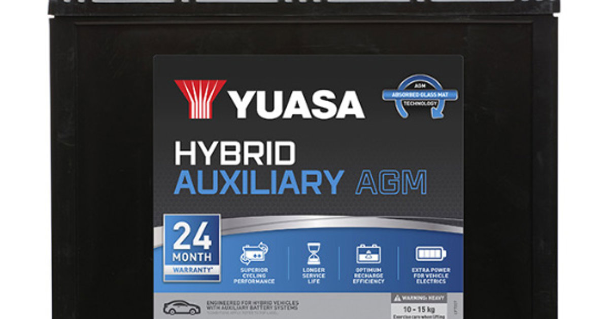 S46B24R - Hybrid Auxiliary Hybrid & EV car batteries | Yuasa Batteries