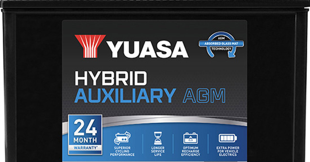 S46A24L - Hybrid Auxiliary Hybrid & EV car batteries | Yuasa Batteries