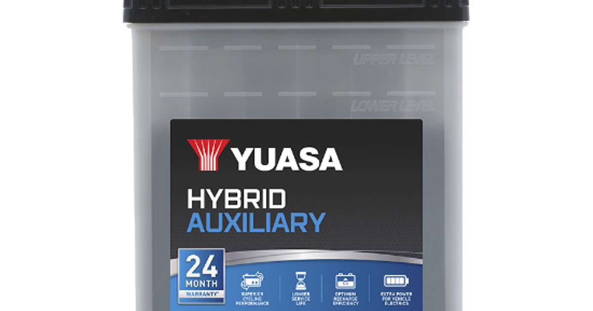 34B17L - Hybrid Auxiliary Hybrid & EV car batteries | Yuasa Batteries