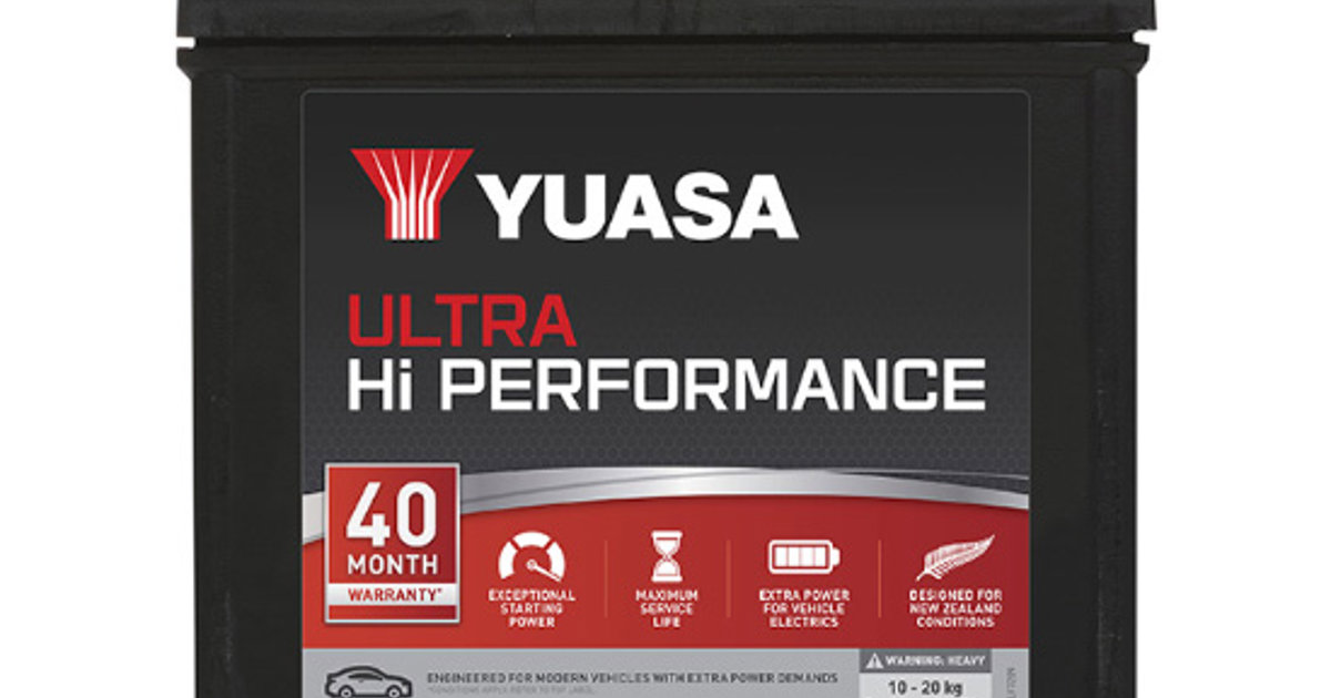 50D20L MF - Ultra Hi Performance Conventional car batteries | Yuasa Batteries