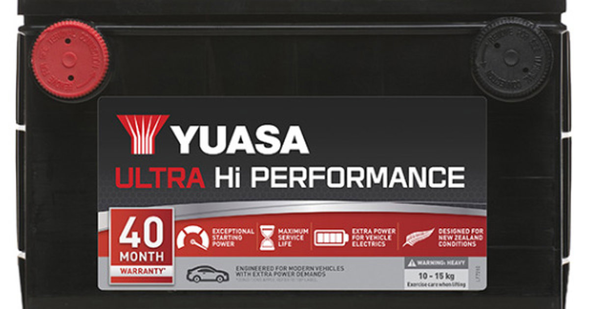 75SX MF - Ultra Hi Performance Conventional car batteries | Yuasa Batteries