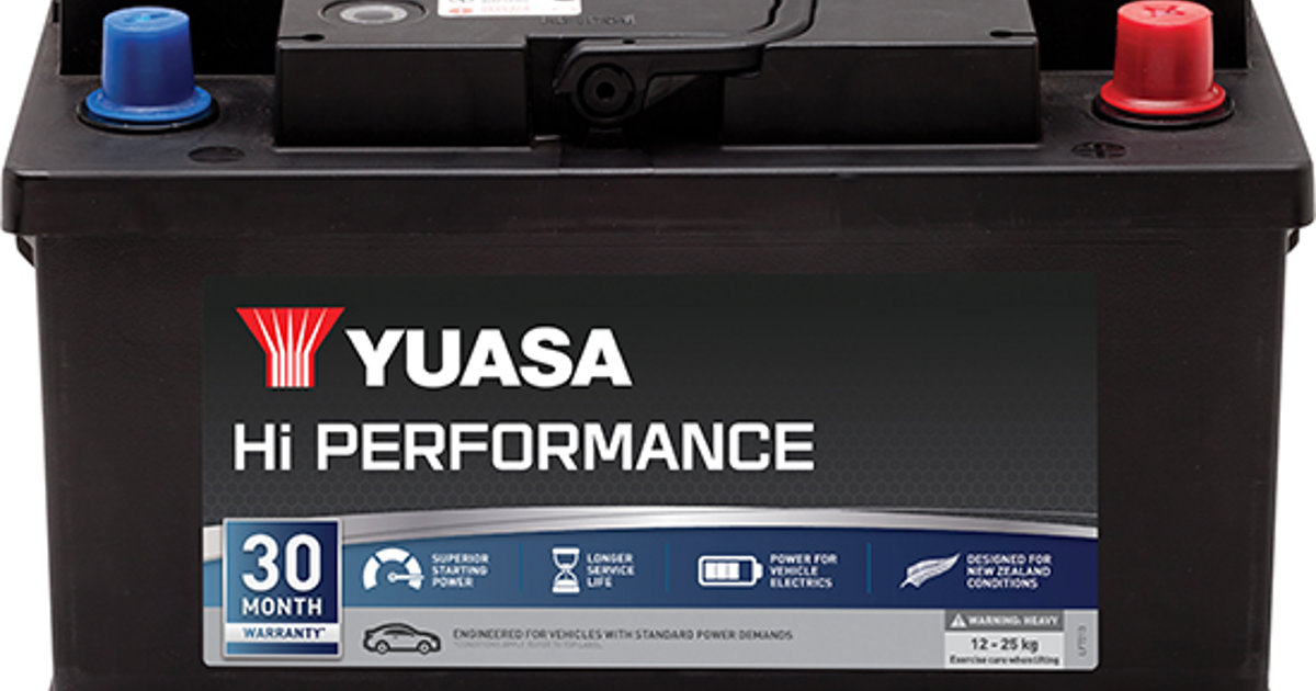 DIN65LH MF - Hi Performance DIN Conventional car batteries | Yuasa Batteries