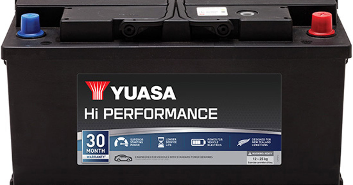 DIN75LH MF - Hi Performance DIN Conventional car batteries | Yuasa Batteries