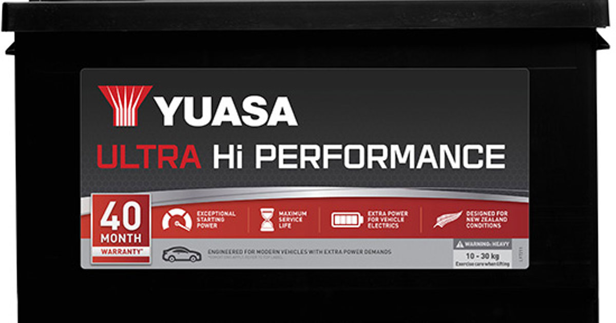 DIN65LHX MF - Ultra Hi Performance DIN Conventional car batteries | Yuasa Batteries