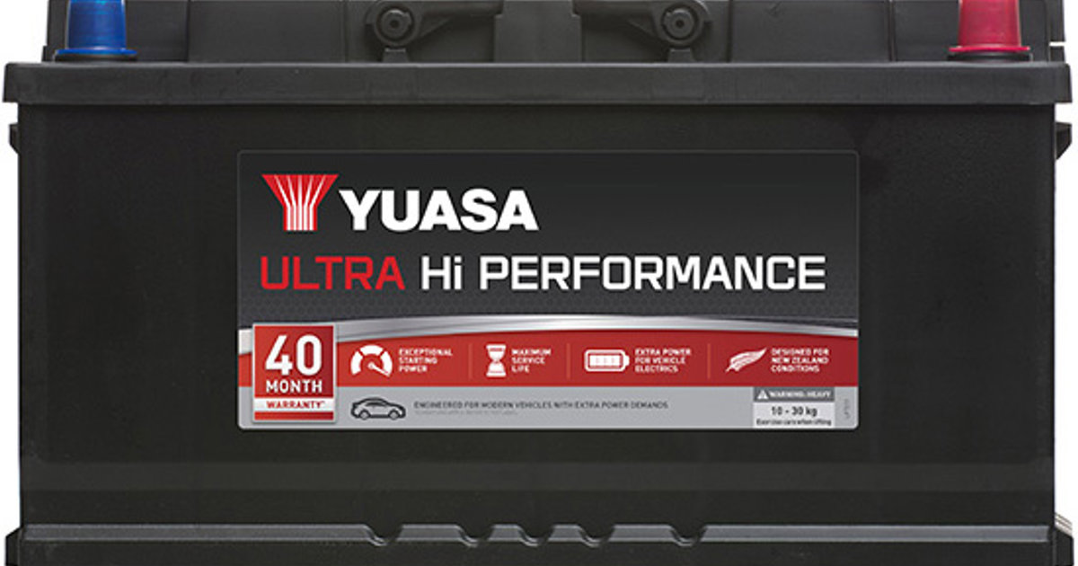 DIN85LHX MF - Ultra Hi Performance DIN Conventional car batteries | Yuasa Batteries
