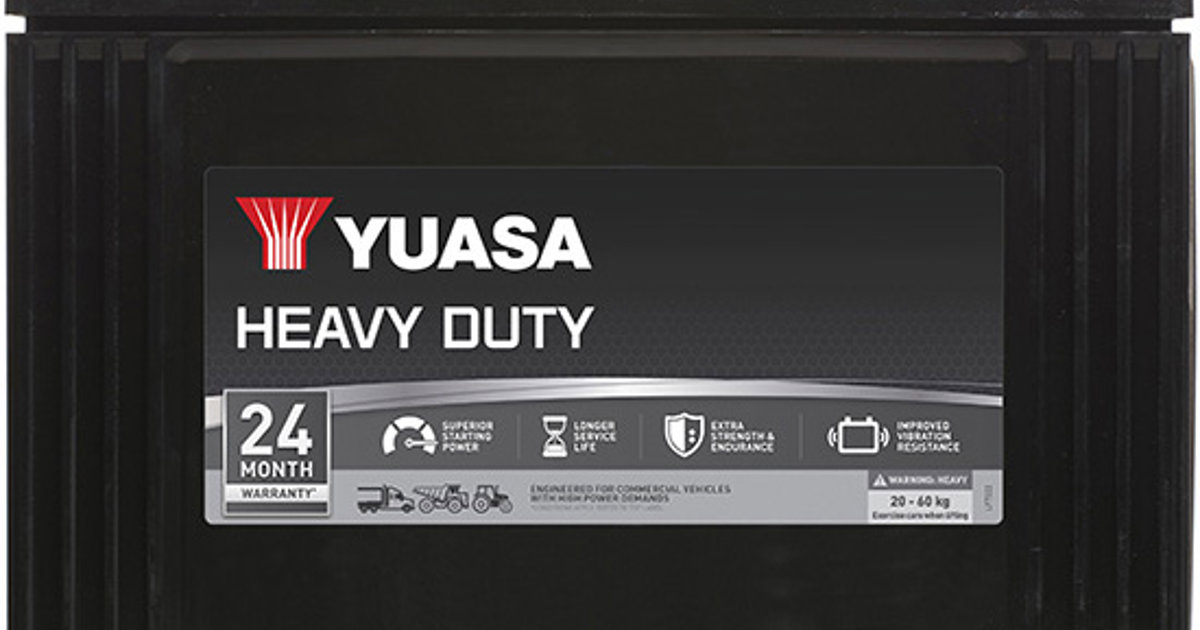 26 - Heavy Duty Maintainable Truck & Heavy Equipment batteries | Yuasa ...