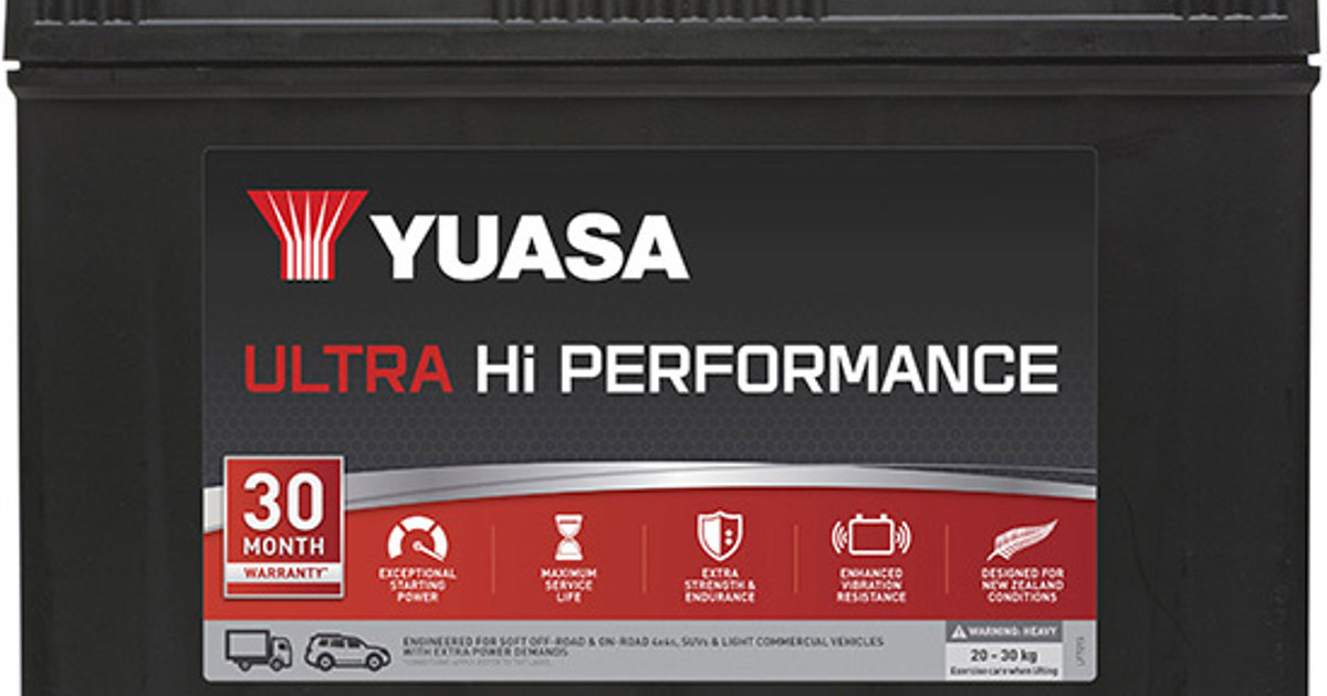 N70ZZX MF - Ultra Hi Performance 4x4 & SUV batteries | Yuasa Batteries