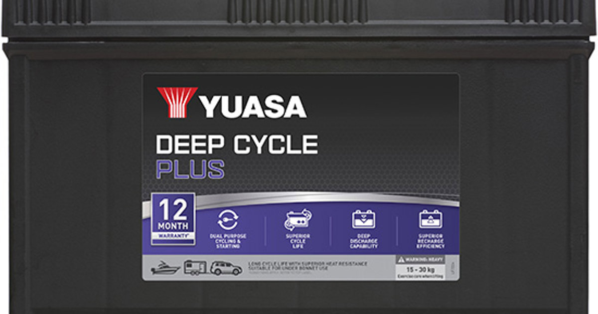 31DC MF - Deep Cycle Plus Deep Cycle batteries | Yuasa Batteries